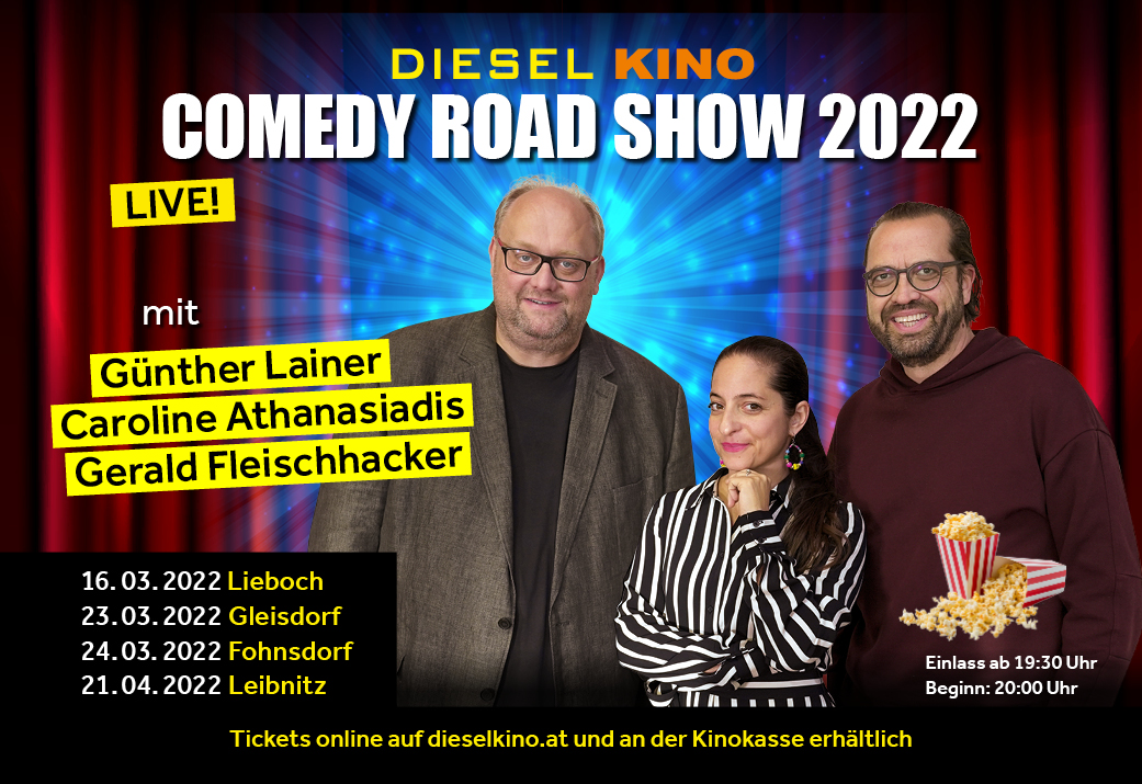 Diesel Kino - Comedy Road Show - Golf Club Gut Freiberg
